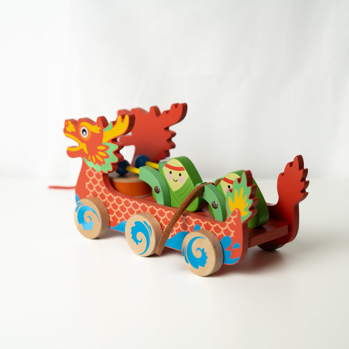 Bitty Bao: Dragon Boat Pull Along Toy – Little Kozzi 📚