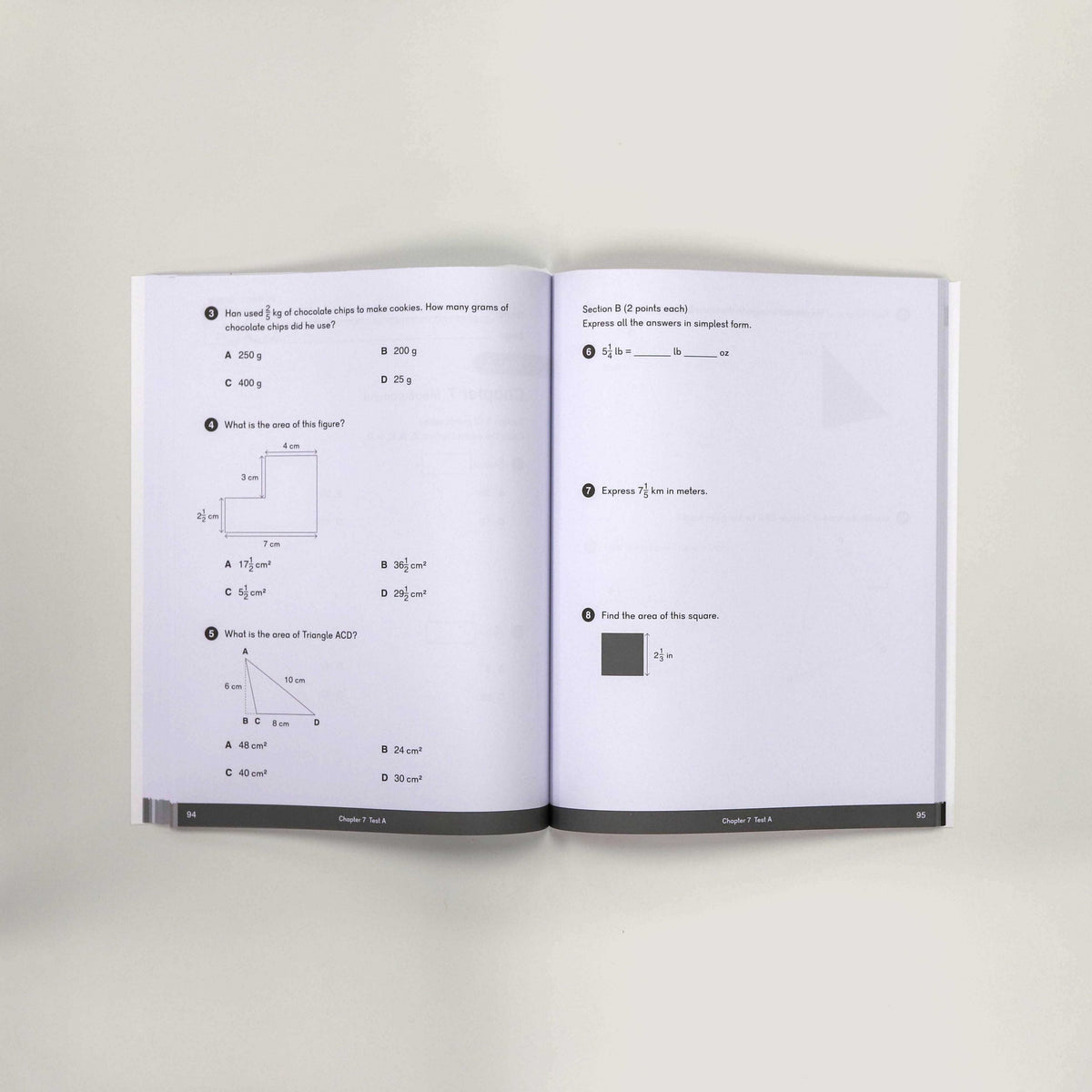 Singapore Math: Dimensions Math Tests 5A – Little Kozzi 📚